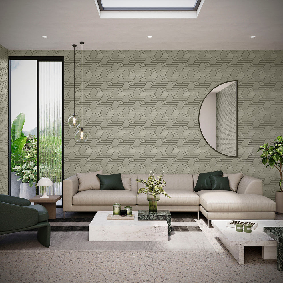 Titan Concrete Tile - Geometric Hexagon for Interior or Exterior – möbius™